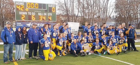 Football-WCCHS-provincials-SUBMITTED | Claresholm Local Press