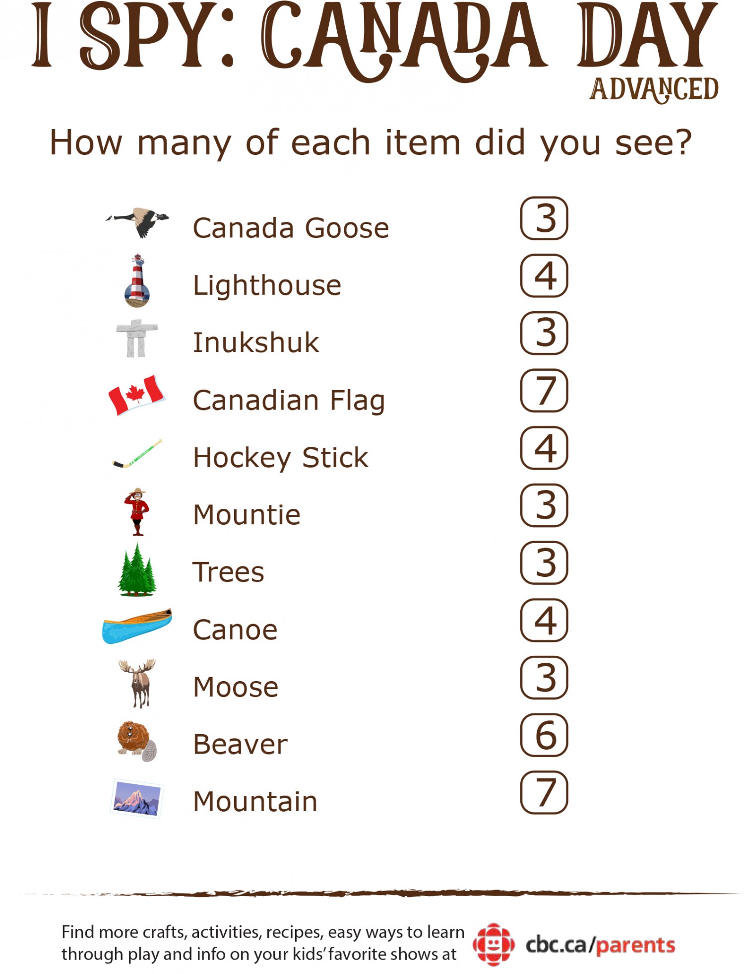 Canada Day Activity Package | Claresholm Local Press