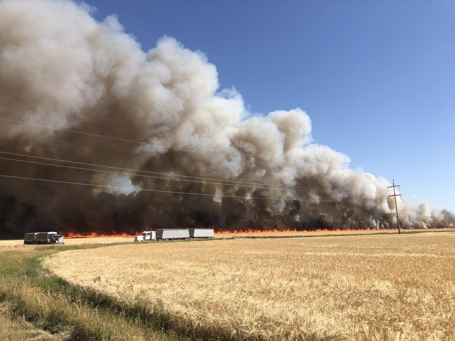 Crop fire | Claresholm Local Press