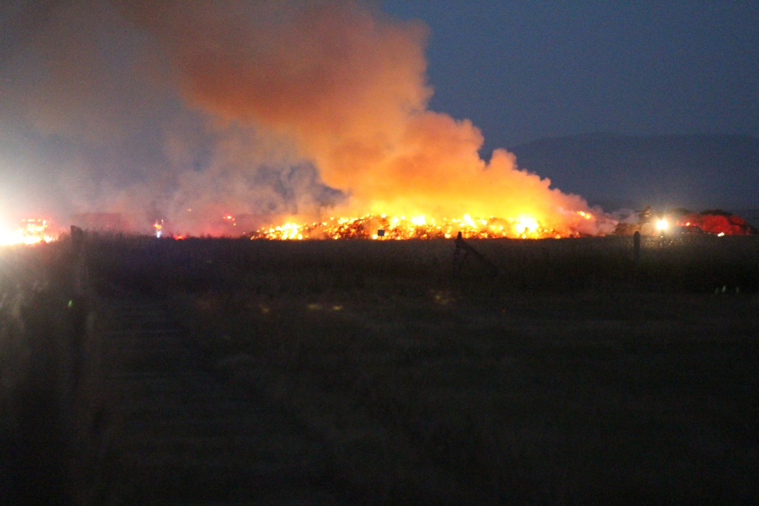 Fire-straw pile 06 | Claresholm Local Press